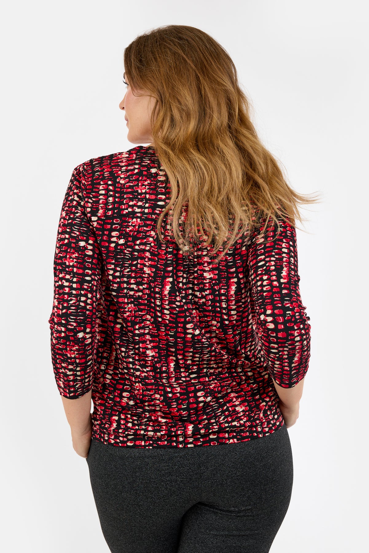 T-shirt - Rød Mix – Brandtex (DK)